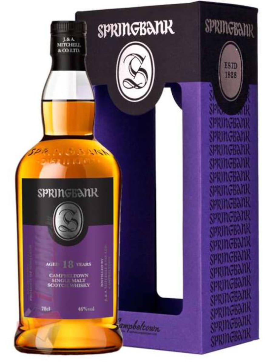 Springbank 18 Years 70 CL 46% - Rasch Vin & Spiritus