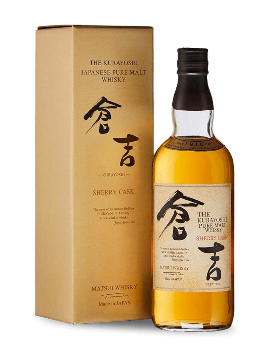 The Kurayoshi Pure Malt Whisky Sherry Cask 70 CL 43% - Rasch Vin & Spiritus