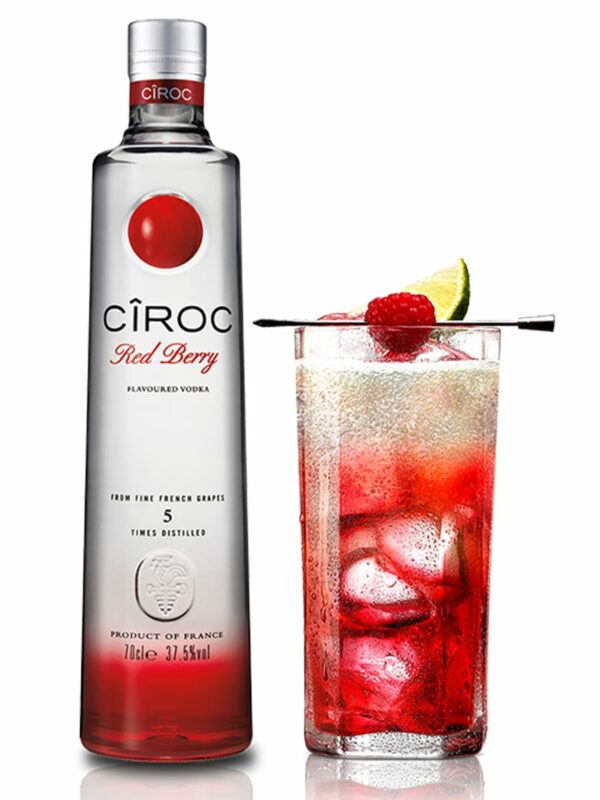Ciroc Vodka - Redberry 70 cl. 37,5% - Rasch Vin & Spiritus