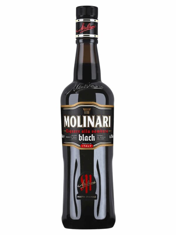 Molinari Black al Caffé - Liquore alla Sambuca 70 cl. 32% - Rasch Vin ...