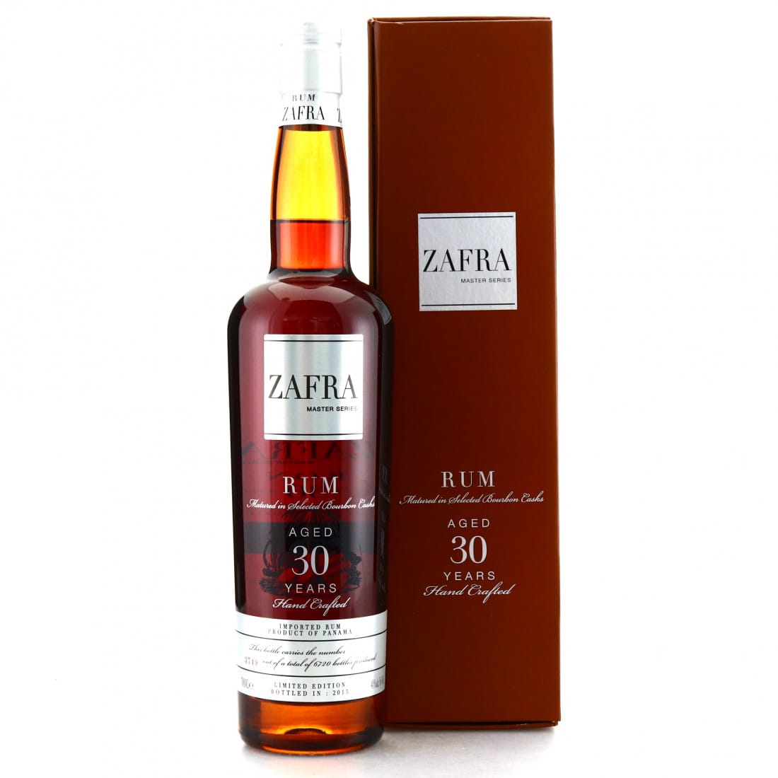 Zafra Ron Master Series 30 Years 70 CL 40% - Rasch Vin & Spiritus