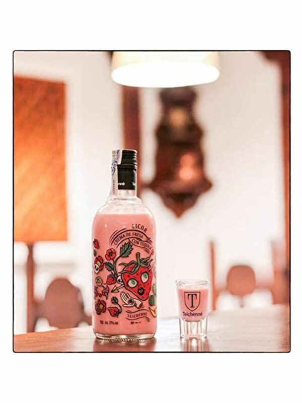 Licor Crema De Fresa Con Tequila - Teichenné 70 cl. 17% - Rasch Vin ...
