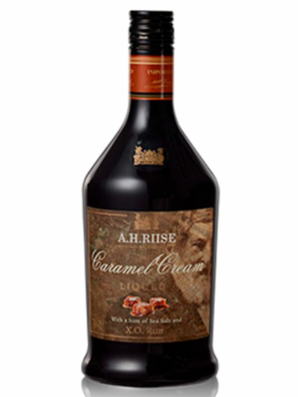A.H. Riise Caramel Cream Liqueur Rum & Sea Salt 70 cl. 17% - Rasch Vin ...