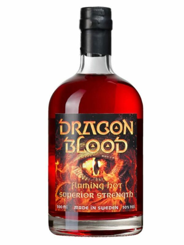 Dragon Blood Flaming Hot Superior Strength 50 cl. 50% - Rasch Vin ...
