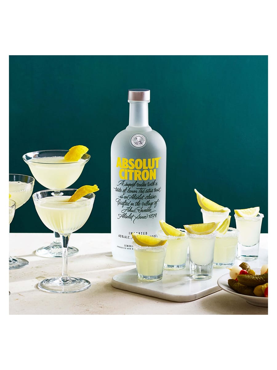 Absolut Vodka Citron 40% 100 CL - Rasch Vin & Spiritus