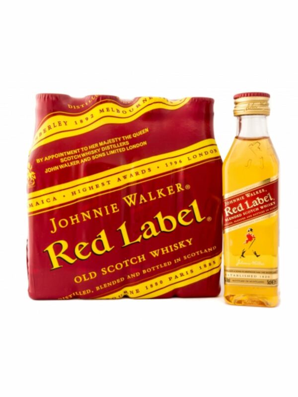 Johnnie Walker Red Label 5 cl. 40% - Rasch Vin & Spiritus