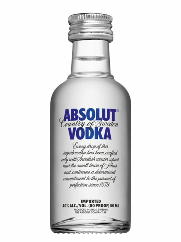 Absolut Vodka Original Blå 5 cl. 40% - Rasch Vin & Spiritus