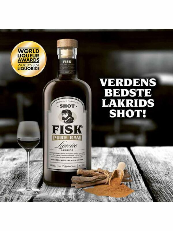 FISK - Pure Raw Lakrids 100 cl. 16,4% - Rasch Vin & Spiritus