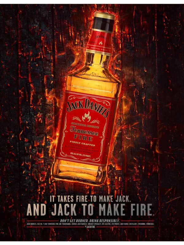 Jack Daniel's Tennessee FIRE 70 cl. 35% - Rasch Vin & Spiritus
