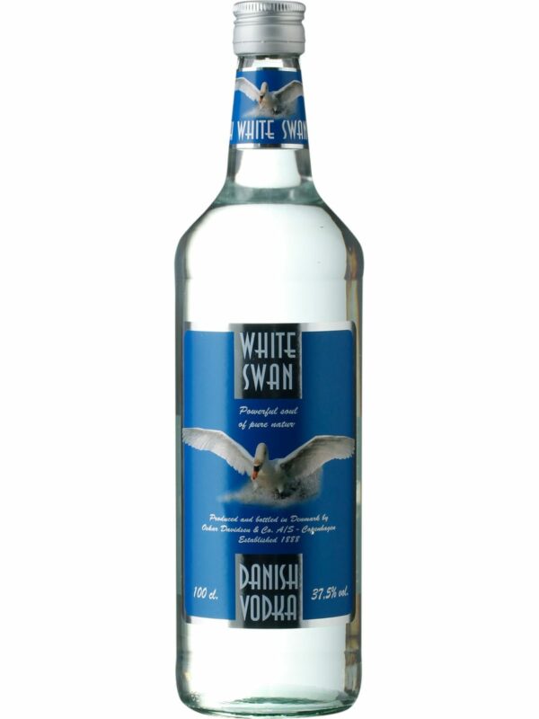 White Swan Vodka 100 cl. 37,5% - Rasch Vin & Spiritus