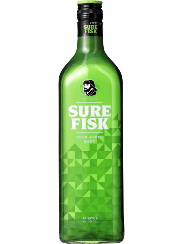 SURE FISK - Sour Apple Shot 100 cl. 15% - Rasch Vin & Spiritus