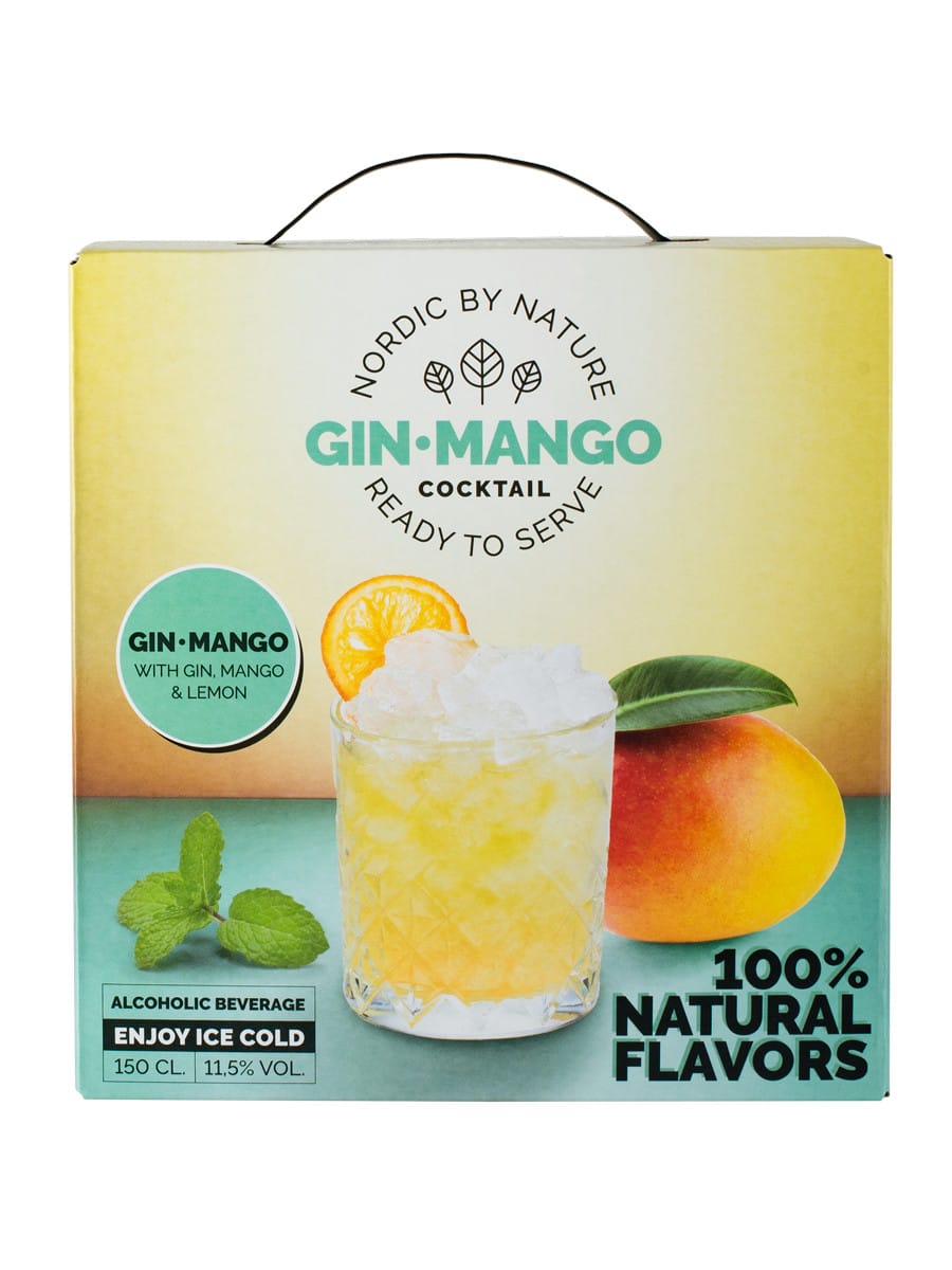 Nordic By Nature - Gin Mango Cocktail BIB 150 CL 11,5% - Rasch Vin ...