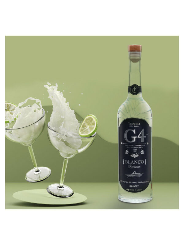 G4 Tequila Blanco 75 cl. 40% - Rasch Vin & Spiritus