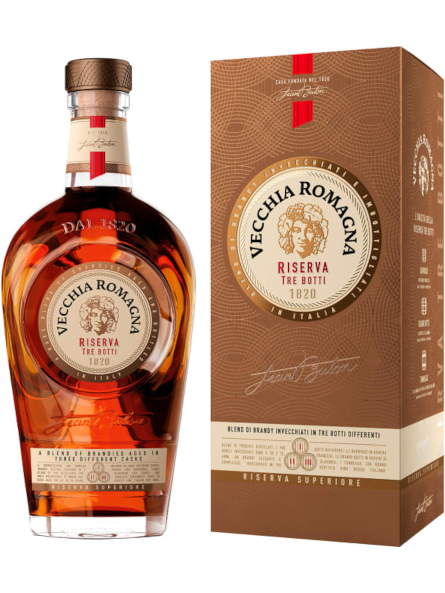 Vecchia Romagna Riserva Tre Botti - Rasch Vin & Spiritus