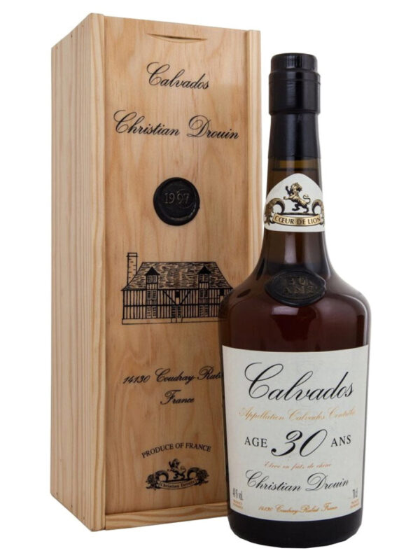 Calvados Christian Drouin - 30 Years 70 cl. 40% - Rasch Vin & Spiritus