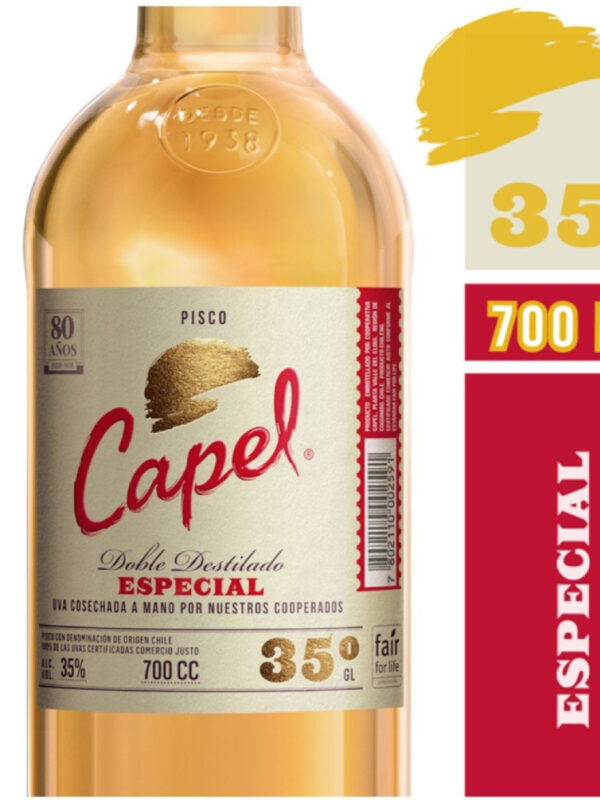 Pisco - Capel Especial 70 cl. 35% - Rasch Vin & Spiritus