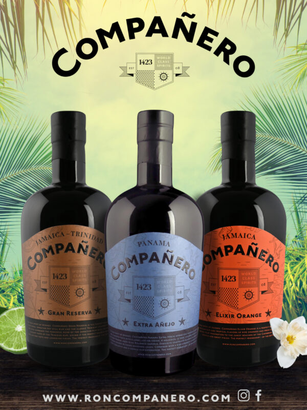 Compañero - Elixir Extra - Jamaica & Panama 70 cl. 47% - Rasch Vin ...