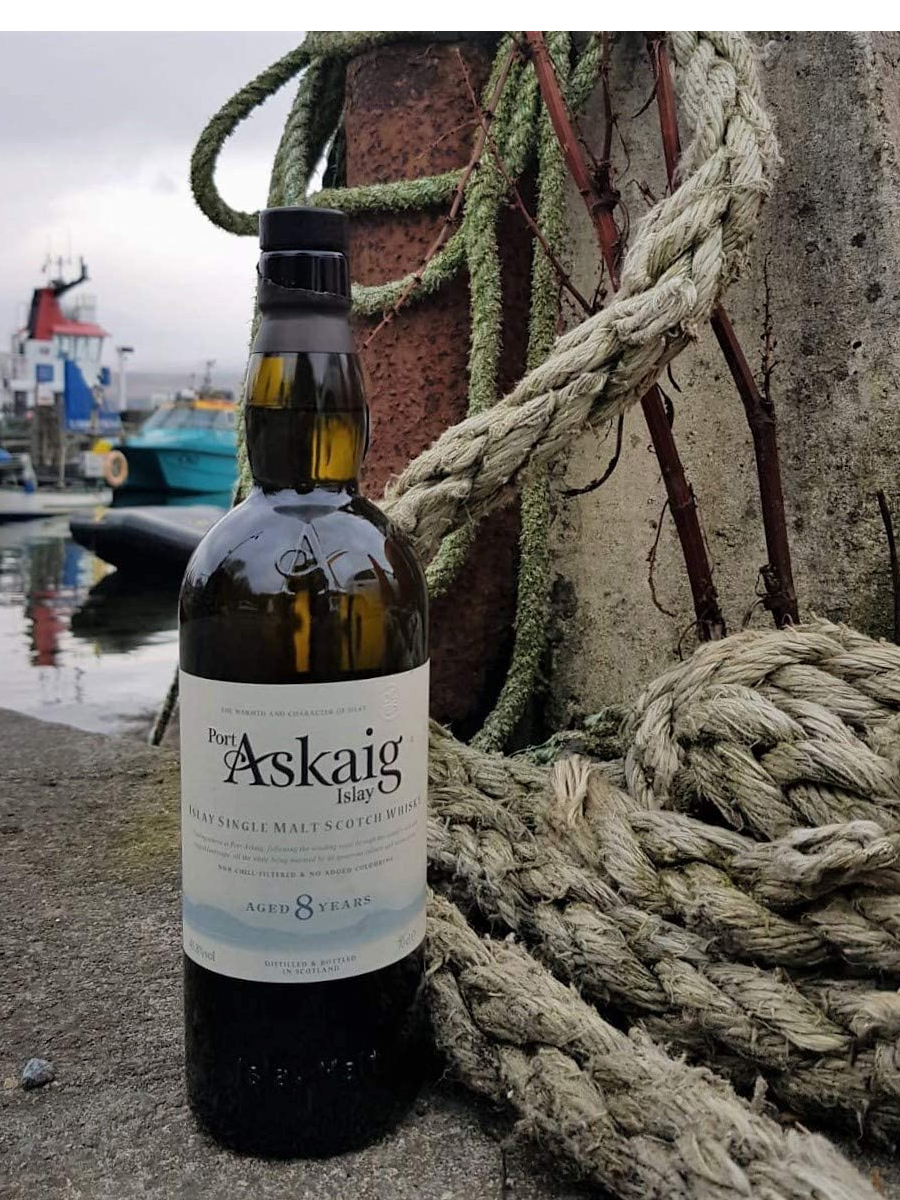 Port Askaig Islay - Aged 8 Years 70 CL 45,8% - Rasch Vin & Spiritus