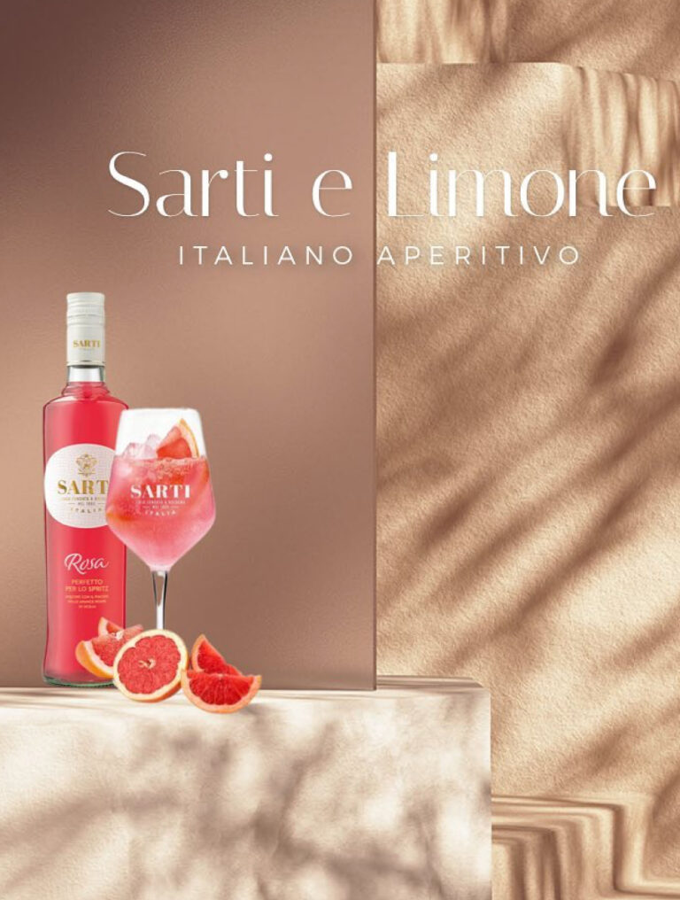 Sarti Rosa Aperitivo 70 cl. 14% - Rasch Vin & Spiritus