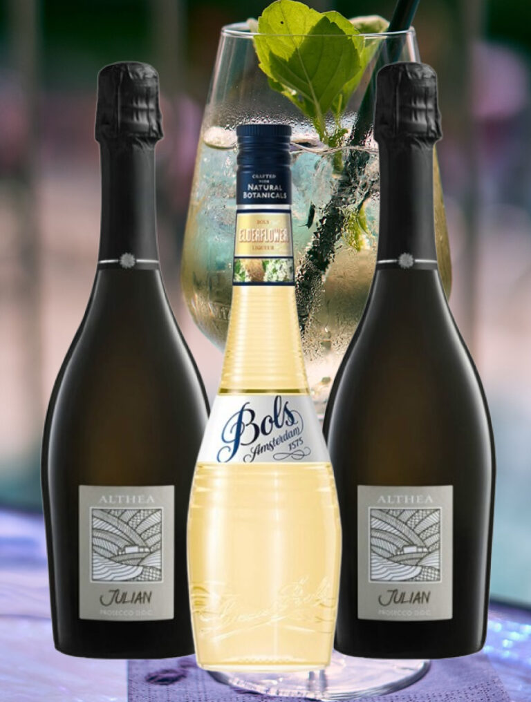 Hugo Spritz Cocktail Bundle 1x50 cl. Bols Elderflower + 2x75 cl. Althea ...